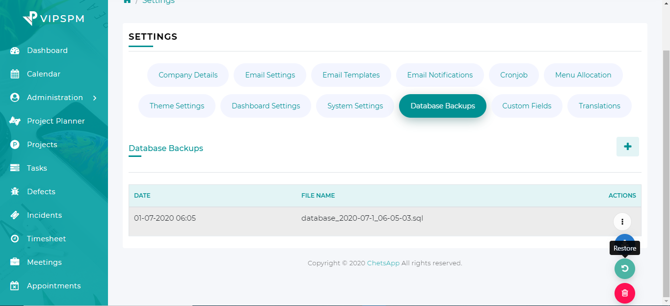 Documentation | VipsPM